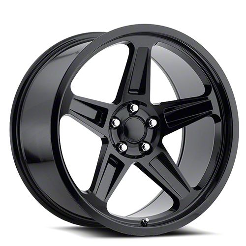OE Revolution Charger D-12 Gloss Black Wheel; 20x9; 20mm Offset D12 ...