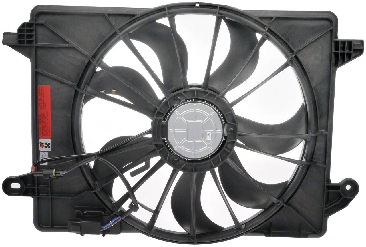Challenger Radiator Cooling Fan Assembly (09-23 3.6L, 5.7L HEMI ...