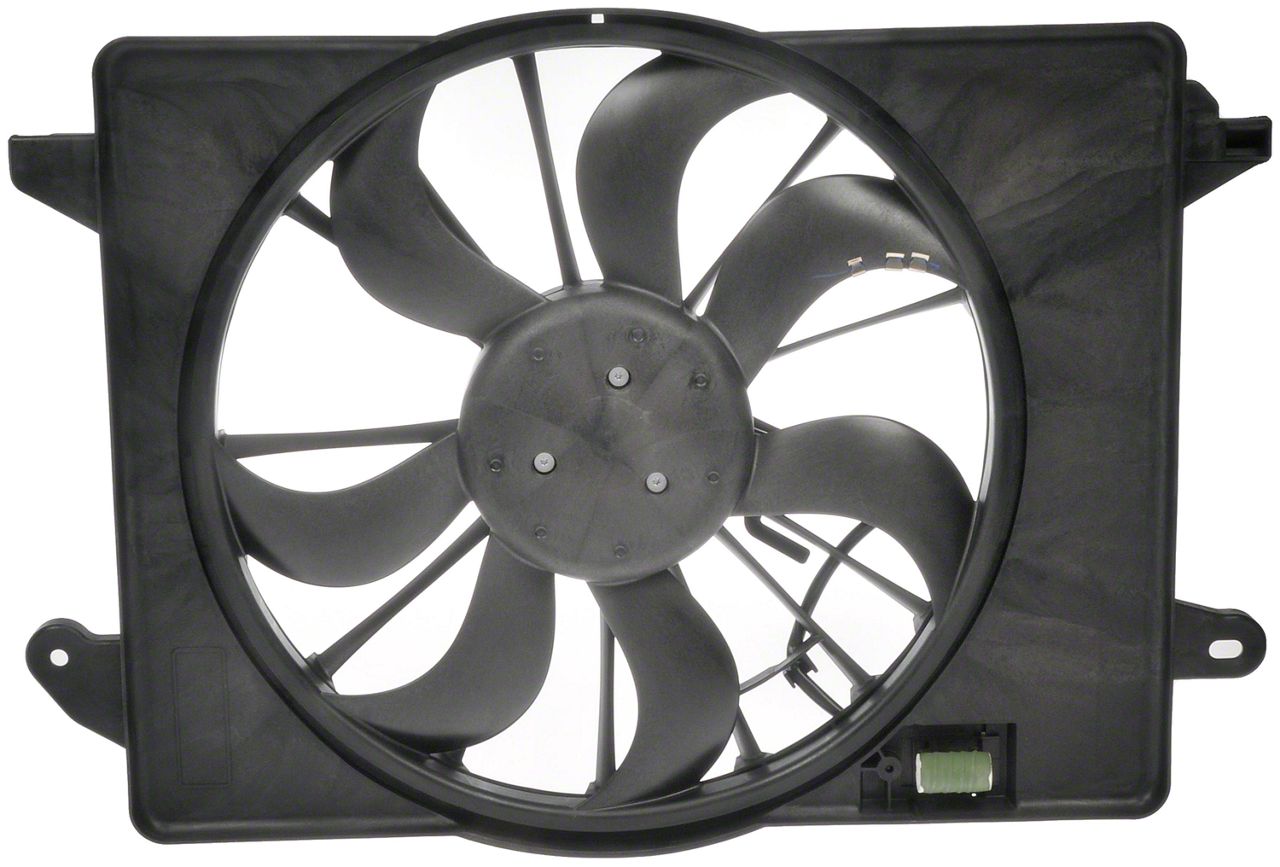 Challenger Radiator Cooling Fan Assembly (09-23 3.6L, 5.7L HEMI ...