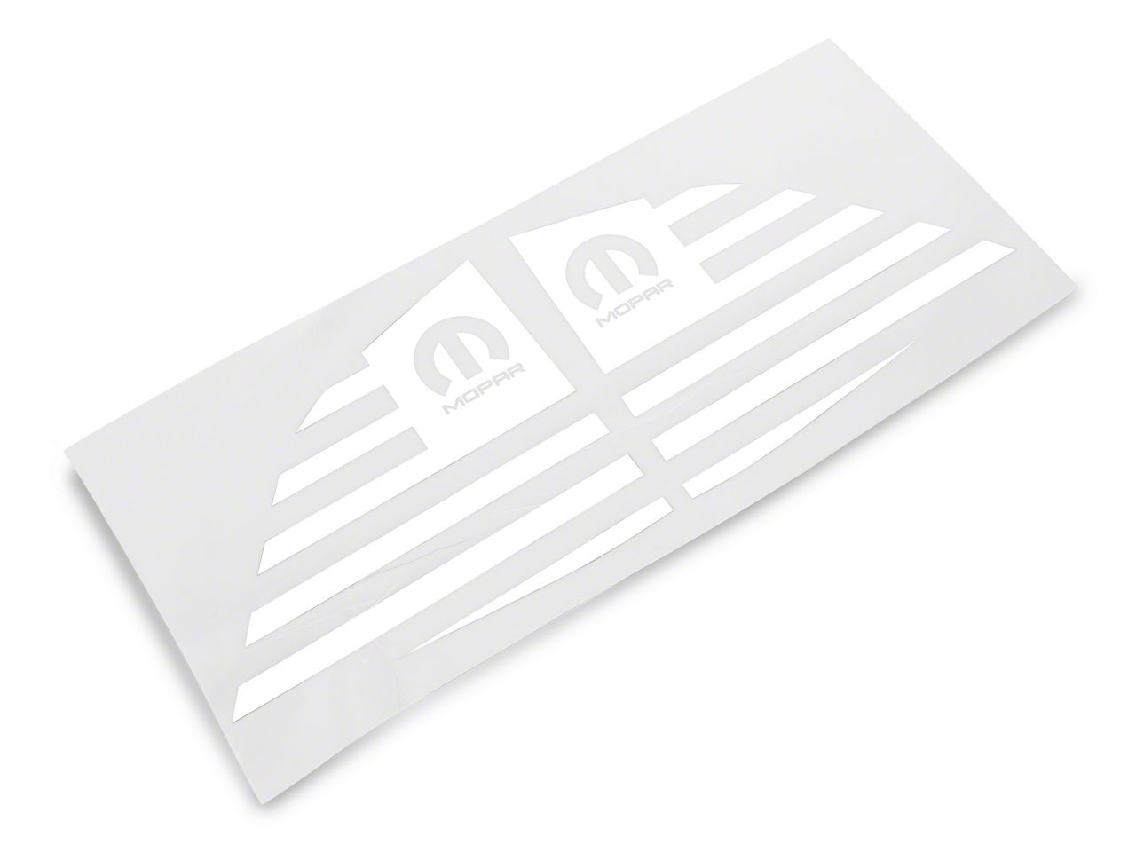 Mopar Licensed by SEC10 Challenger Mopar Flag Quarter Window Decals ...