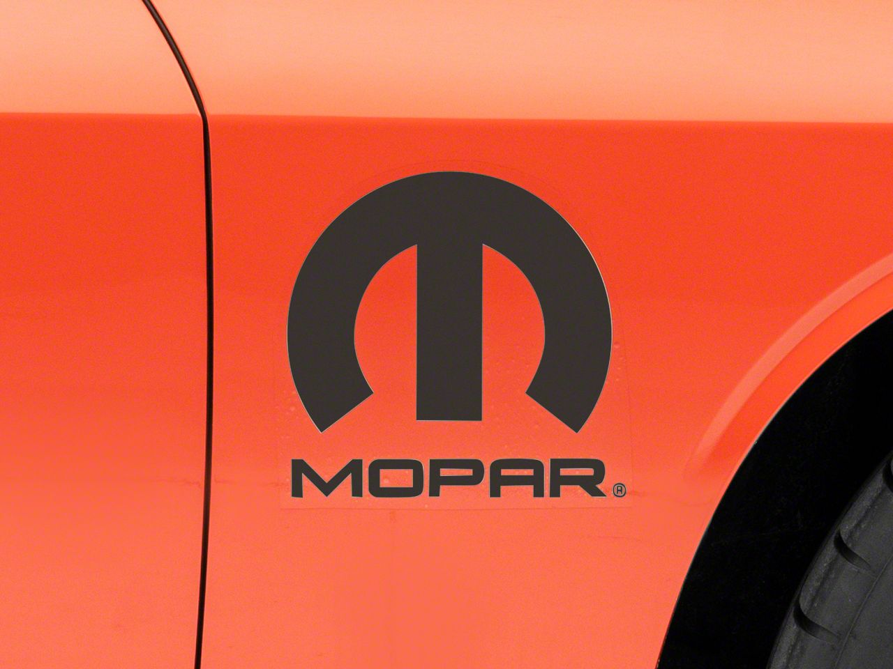 Mopar Licensed by SEC10 Charger M Decal; Matte Black CH16476 (06-14 ...