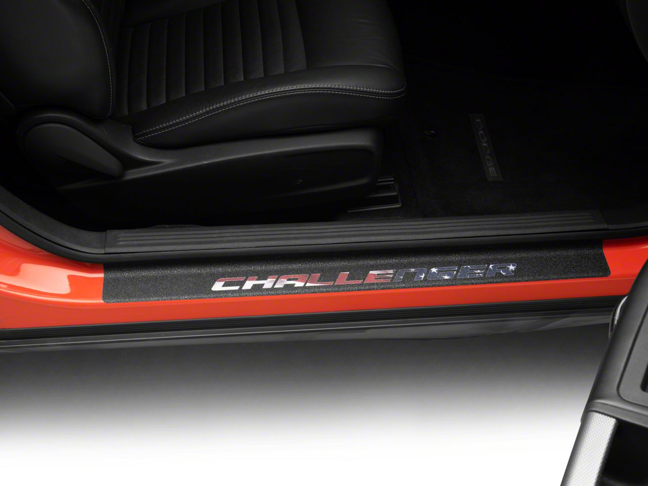 Mopar Licensed by SEC10 Challenger Door Sill Body Shield Decal; Real ...