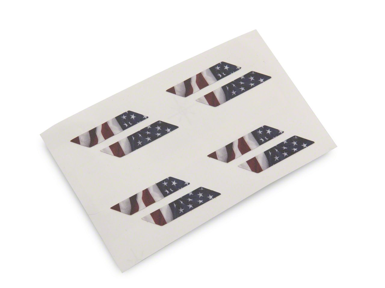 Mopar Licensed by SEC10 Challenger Hash Mark Wheel Cap Decal; Real Flag ...