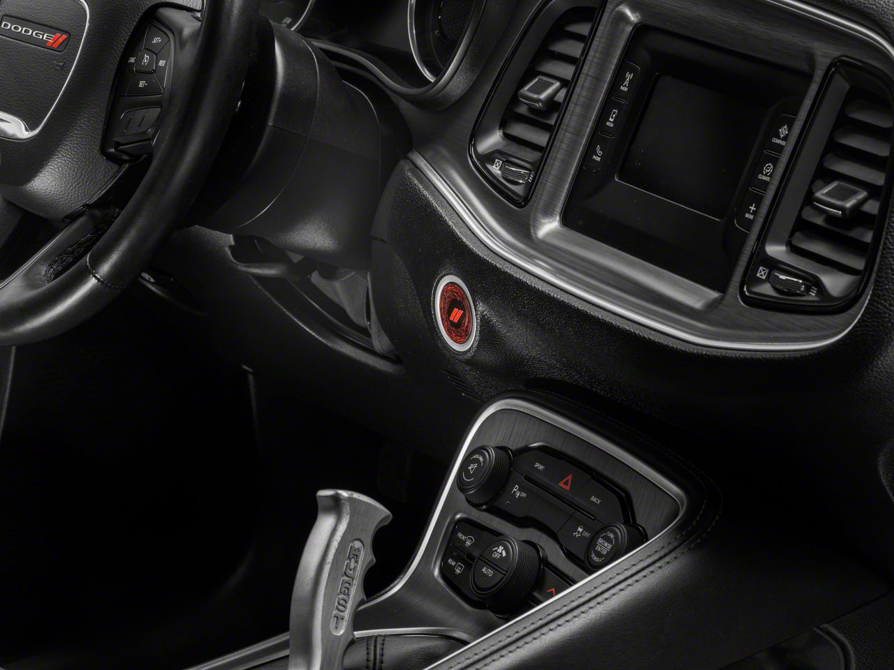 Mopar Licensed by SEC10 Challenger Push Button Start Decal with Hash ...