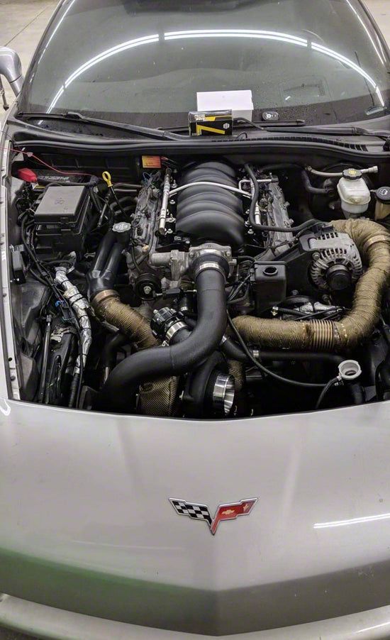 On3 Performance Corvette Single Turbo System with 7675 BMF Billet Wheel ...