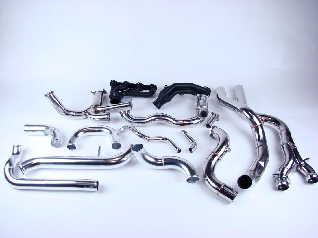 On3 Performance Mustang Forward Facing Single Turbo System; No Turbo ...