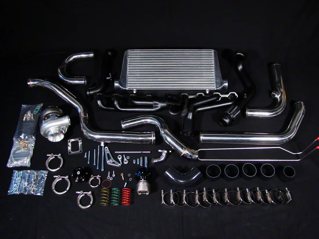 On3 Performance Mustang Single Turbo System with 7675 BMF Billet Wheel ...