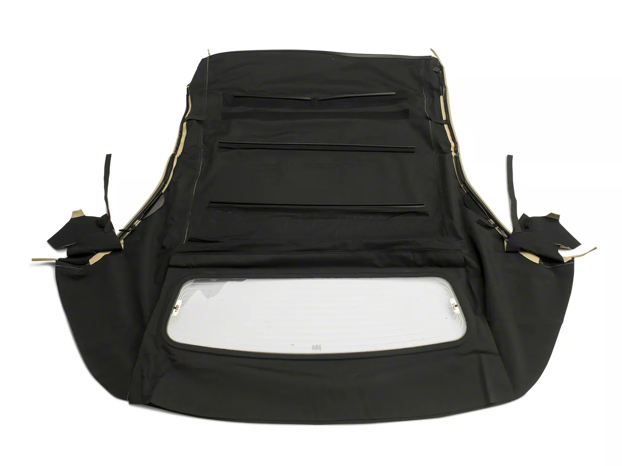 OPR Mustang Convertible Top with Heated Glass; Twill Vinyl Camel 404816 ...