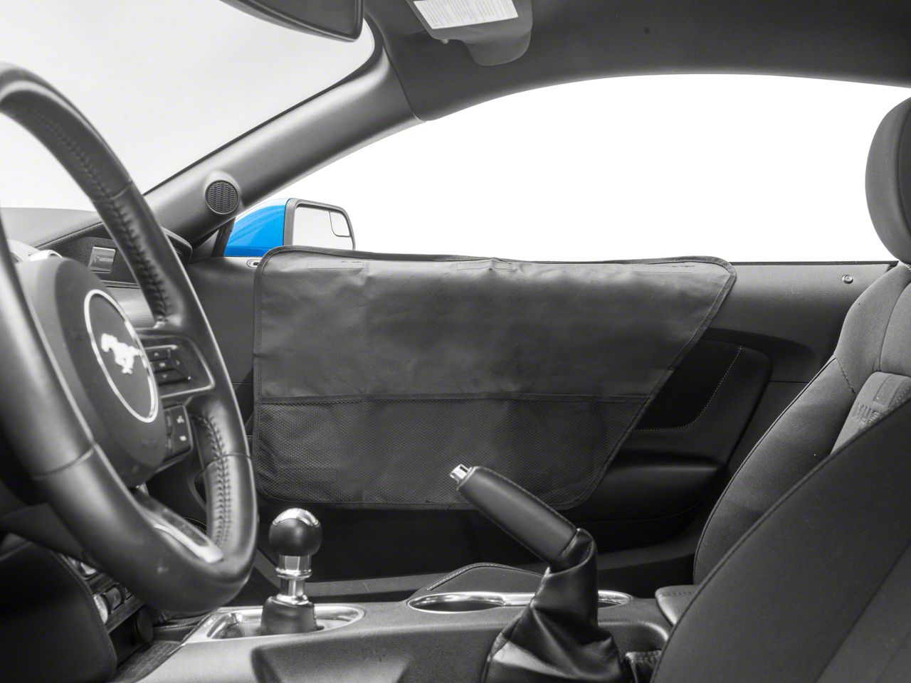 OPR Mustang Car Door Guards; Black 428081 (Universal; Some Adaptation ...