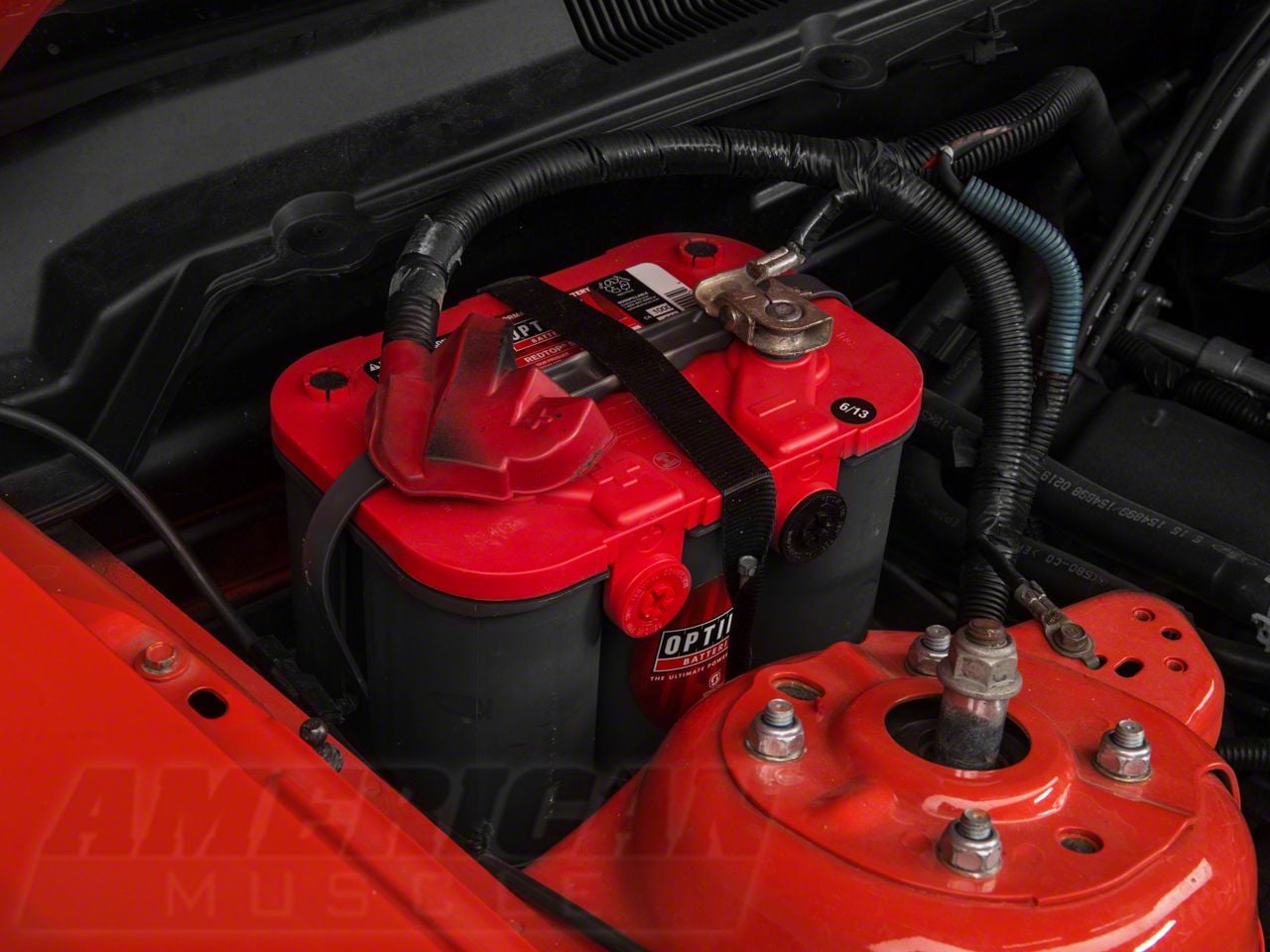 Optima Mustang Performance Battery; Red Top 34/78 (79-10 Mustang ...