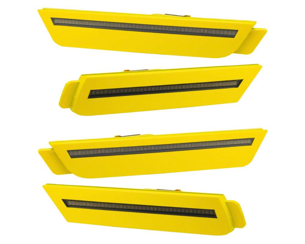 Oracle Camaro Concept LED Side Marker Kit; Tinted; Pre-Painted CC1168 ...