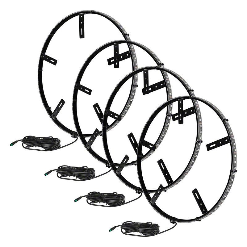 Oracle Corvette LED Illuminuted Wheel Rings; ColorSHIFT RGB+W 4215-339 ...