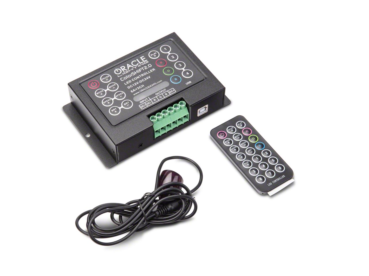 Oracle Mustang Headlight Concept Strip Kit; ColorSHIFT 403326 (15-17 ...