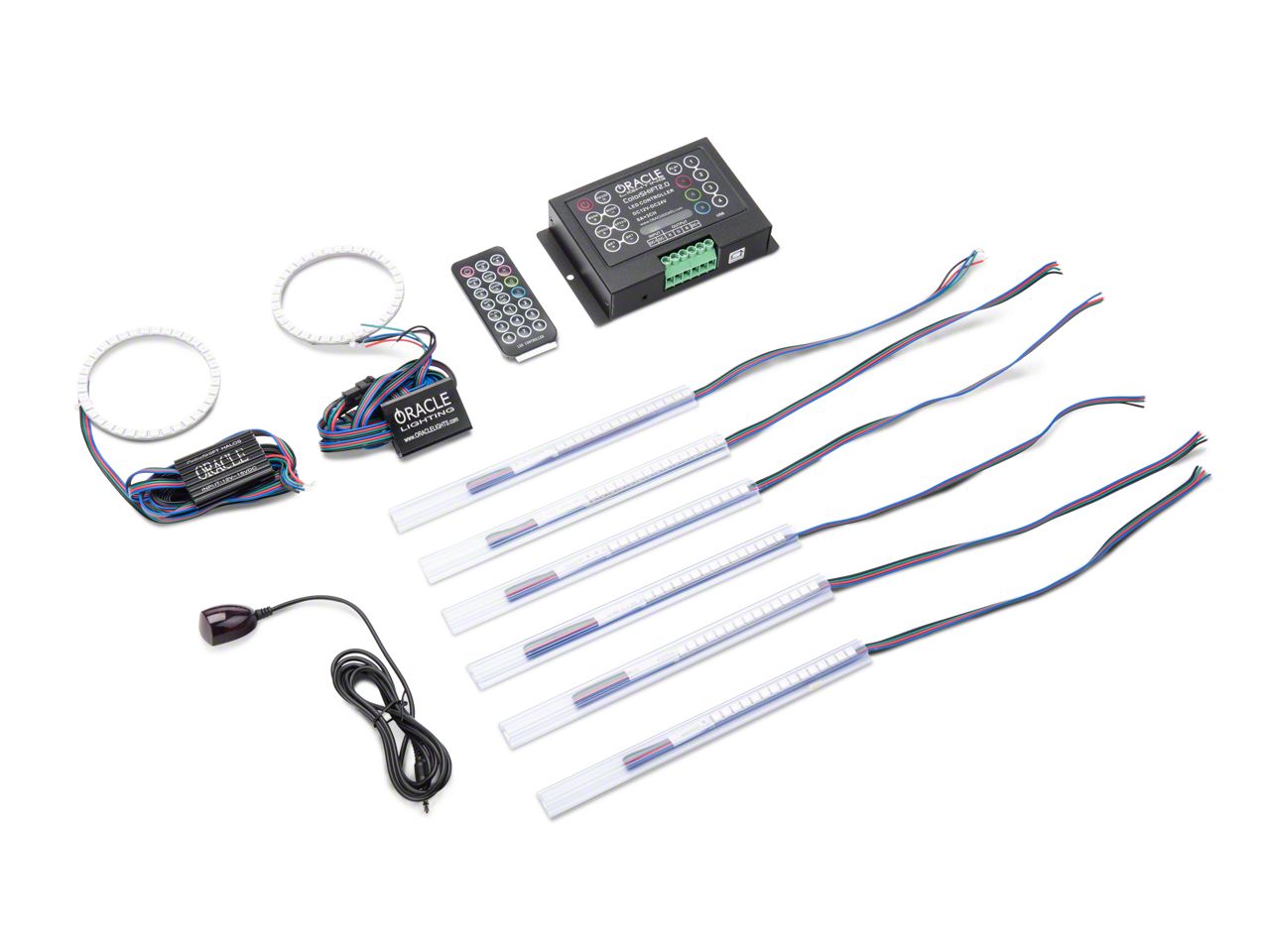 Oracle Mustang Headlight Concept Strip Kit; ColorSHIFT 403326 (15-17 ...