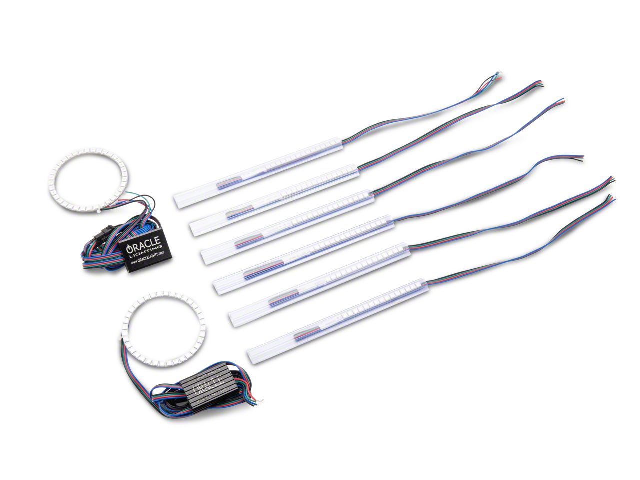 Oracle Mustang Headlight Concept Strip Kit; ColorSHIFT 403326 (15-17 ...