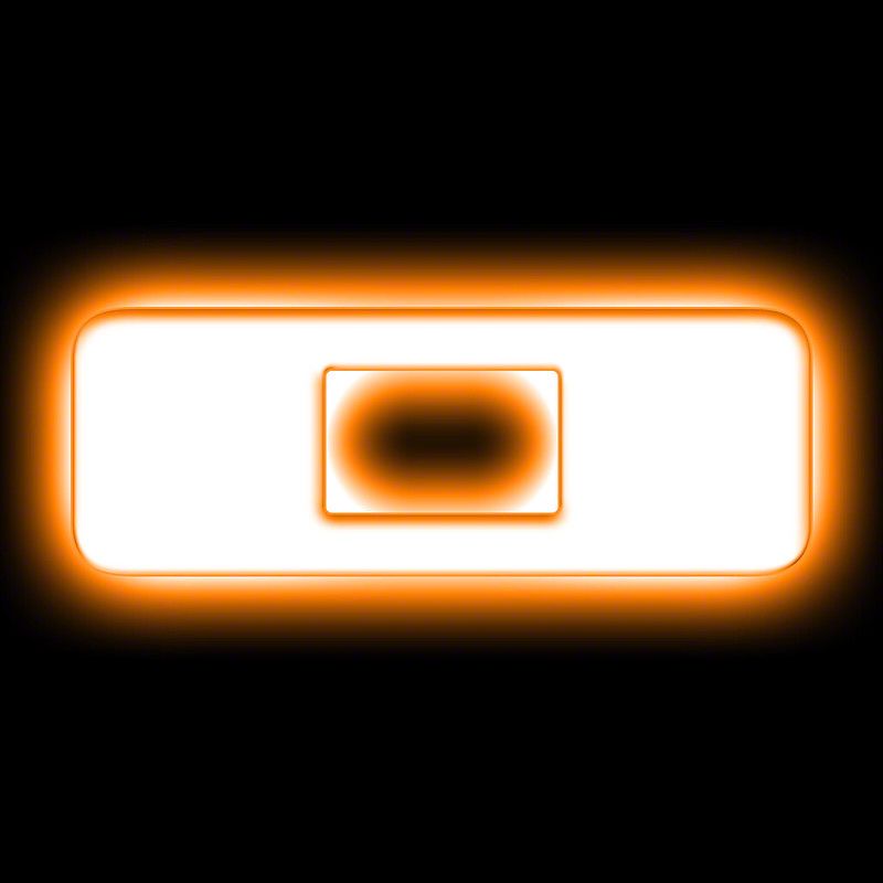 Oracle Mach-E Illuminated LED Letter Badge; Matte White; O 3140-O-005 ...