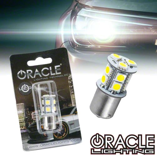 Oracle Mustang 13-LED 3-Chip SMD LED Reverse Light Bulb; Amber; 1156 ...