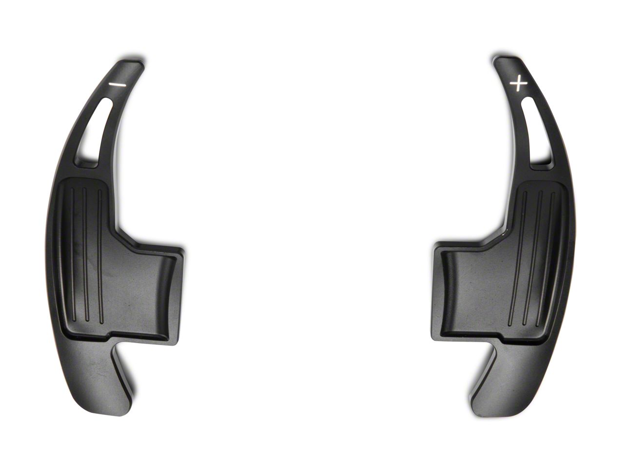 MMD Mustang Paddle Shifter Extensions; Black 404393 (15-23 Mustang GT ...
