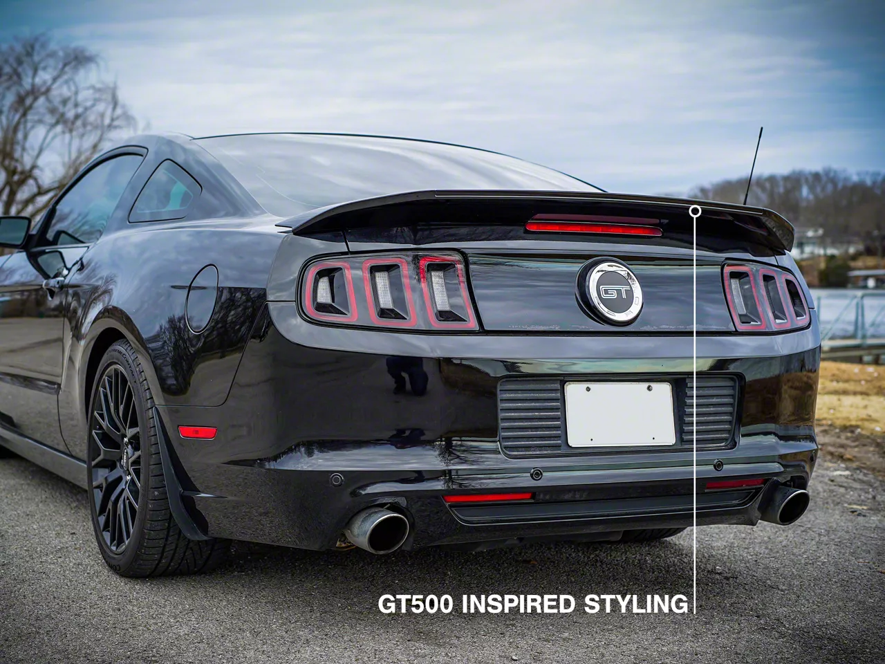 SpeedForm Mustang GT500 Style Rear Spoiler; Pre-Painted 55806 (10-14 ...