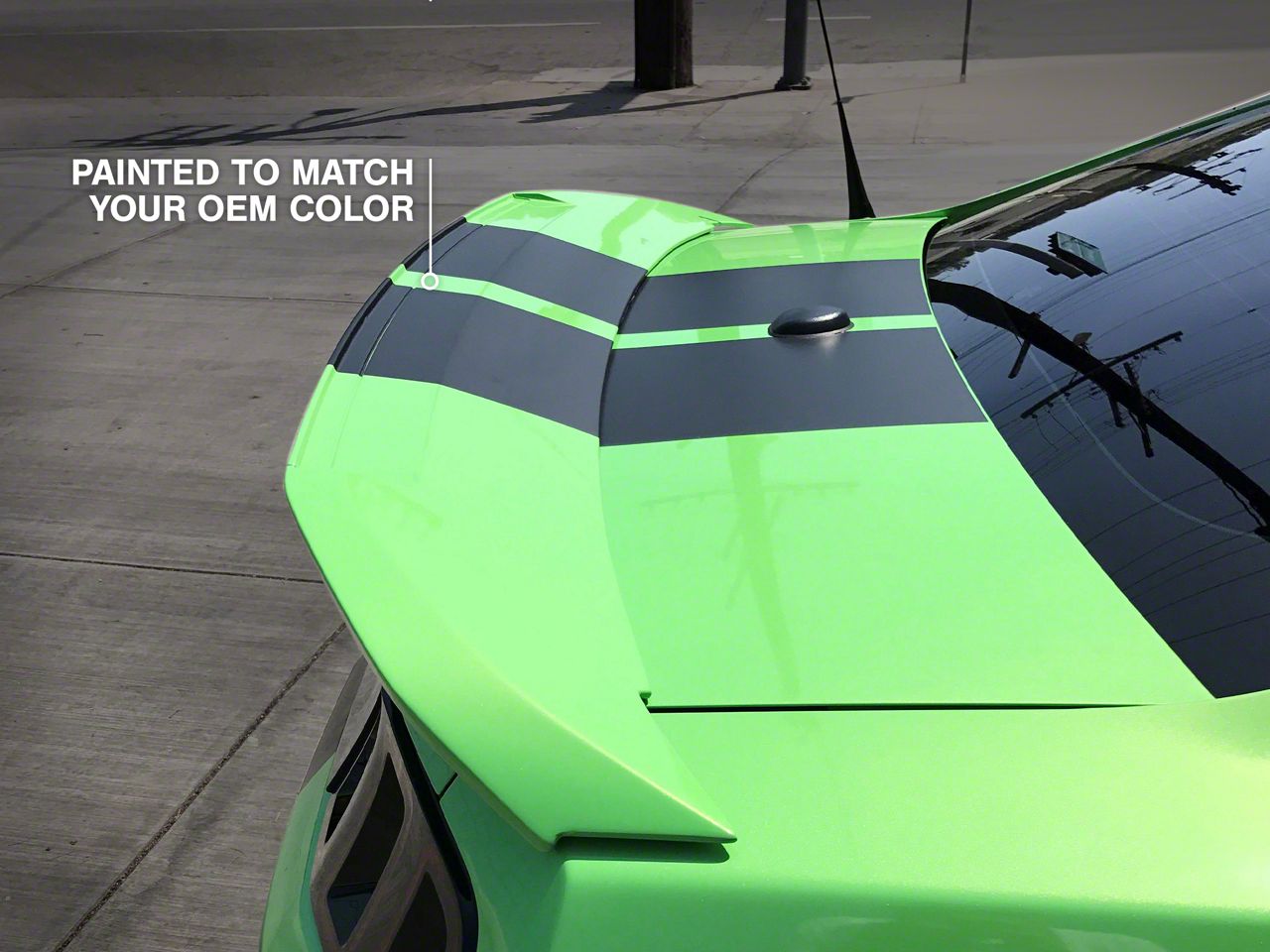 SpeedForm Mustang GT500 Style Rear Spoiler; Pre-Painted 55806 (10-14 ...