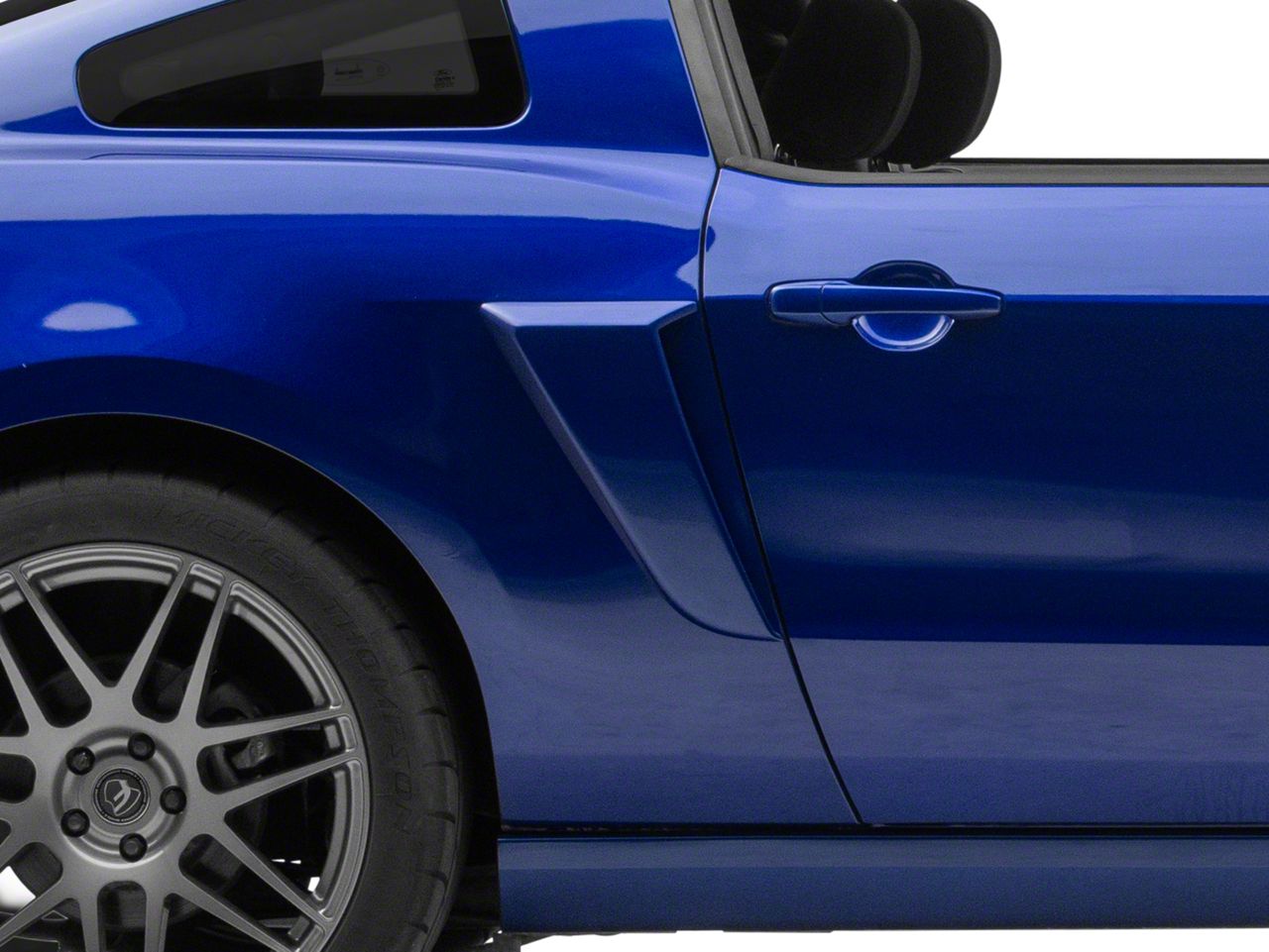 MMD Mustang Side Scoops; Pre-Painted 71317 (10-14 Mustang) - Free Shipping