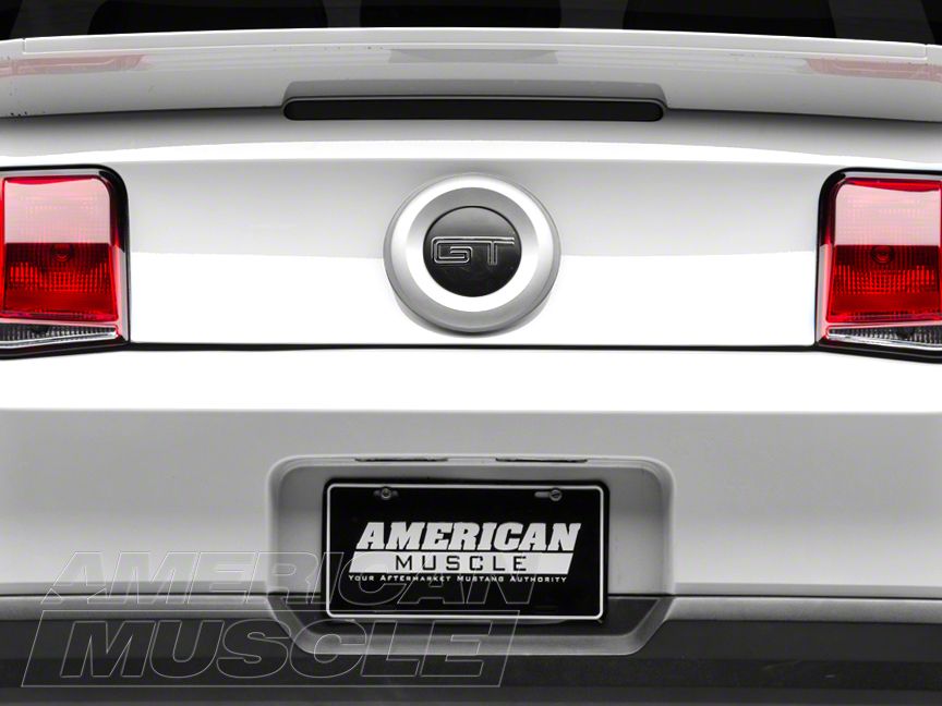 MMD Mustang Trunk Emblem Surround; Pre-Painted 71332 (10-12 Mustang ...