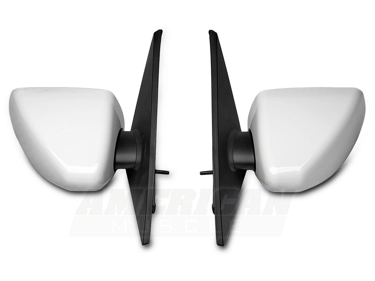 MMD Mustang Retro Style Mirrors; Pre-Painted 71308 (05-09 Mustang ...
