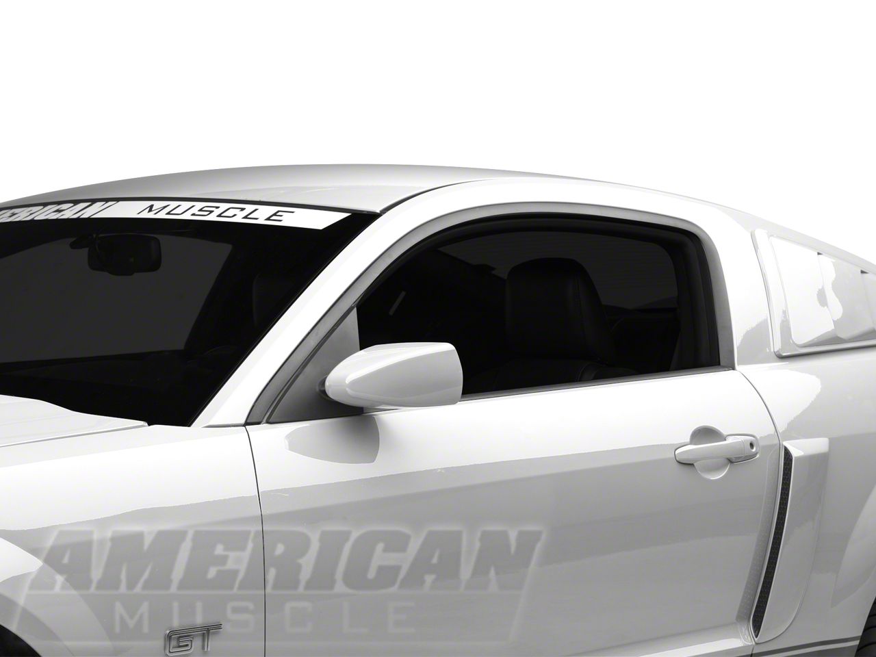 MMD Mustang Retro Style Mirrors; Pre-Painted 71308 (05-09 Mustang ...