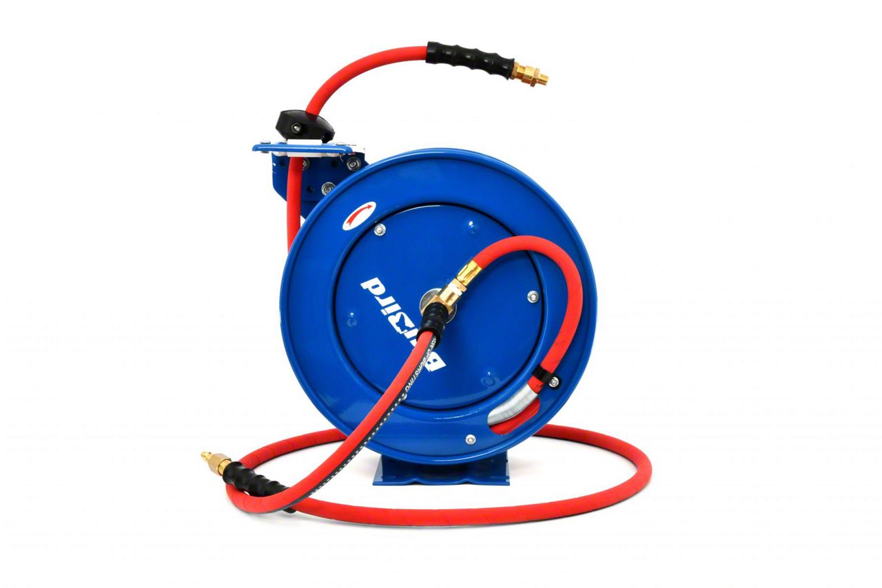 Patriot Pro Universal AM Rubber Air Hose Reel; 1/2-Inch x 50-Foot ...