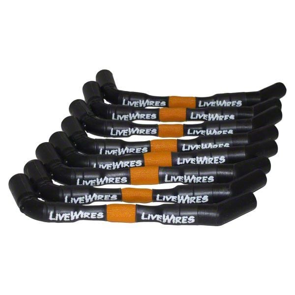 Performance Distributors Camaro LiveWires Spark Plug Wires; Orange DUI ...
