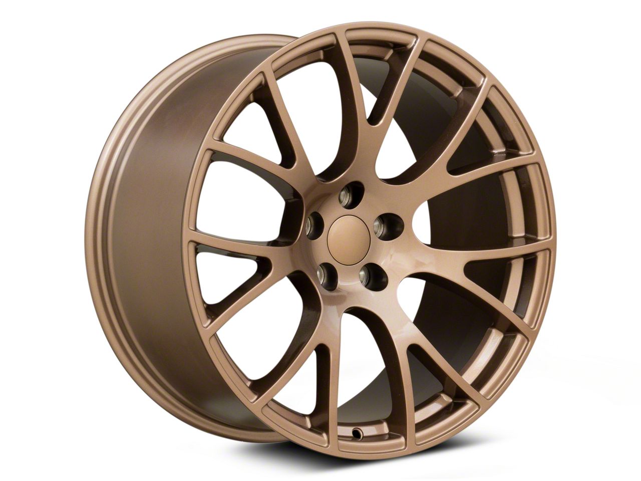 Charger PR161 Copper Paint Wheel; 22x9.5; 18mm Offset (06-10 RWD ...