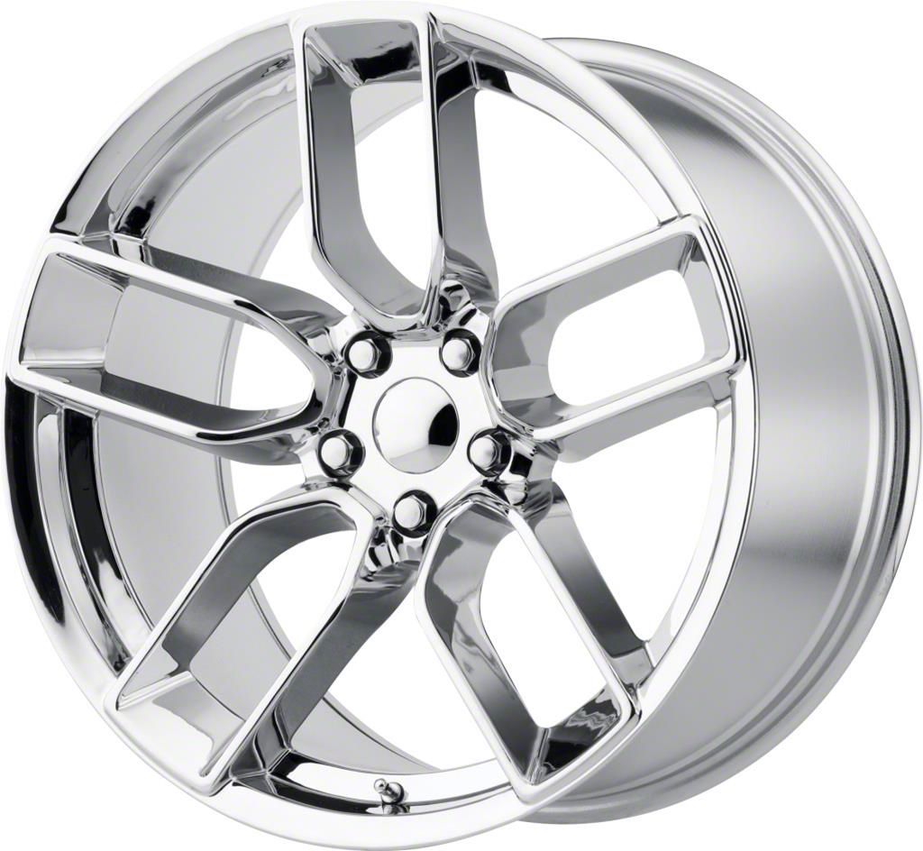 Charger PR179 Chrome Wheel; 20x9; 20mm Offset (06-10 RWD Charger ...