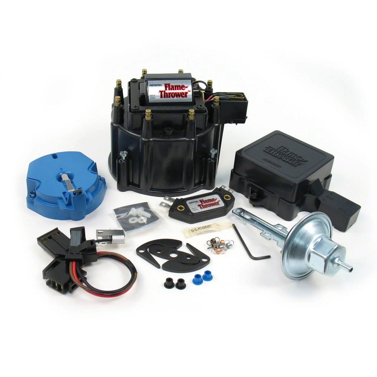 PerTronix Camaro Flame-Thrower Distributor HEI Tune Up Kit; Black D8000 ...
