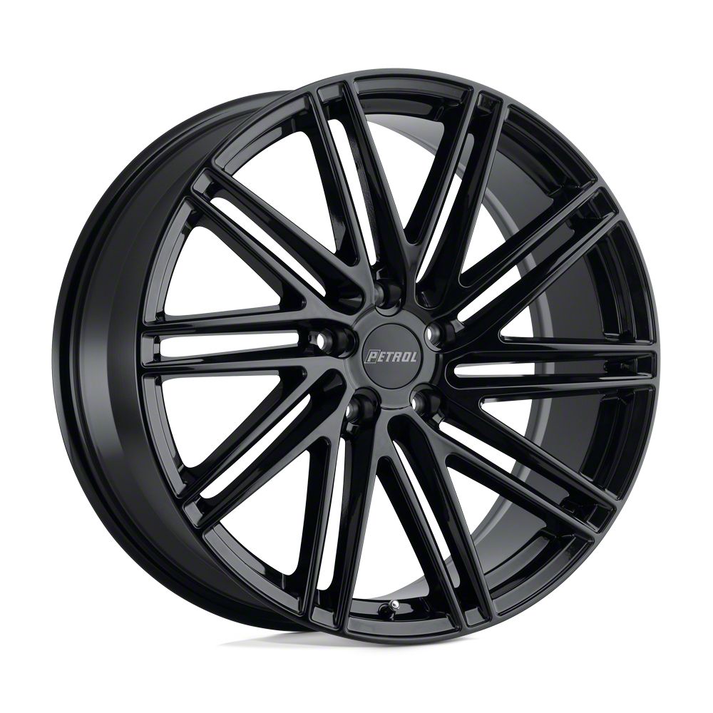 Petrol Mustang P1C Gloss Black Wheel; 18x8 1880P1C405114B76 (94-98 ...