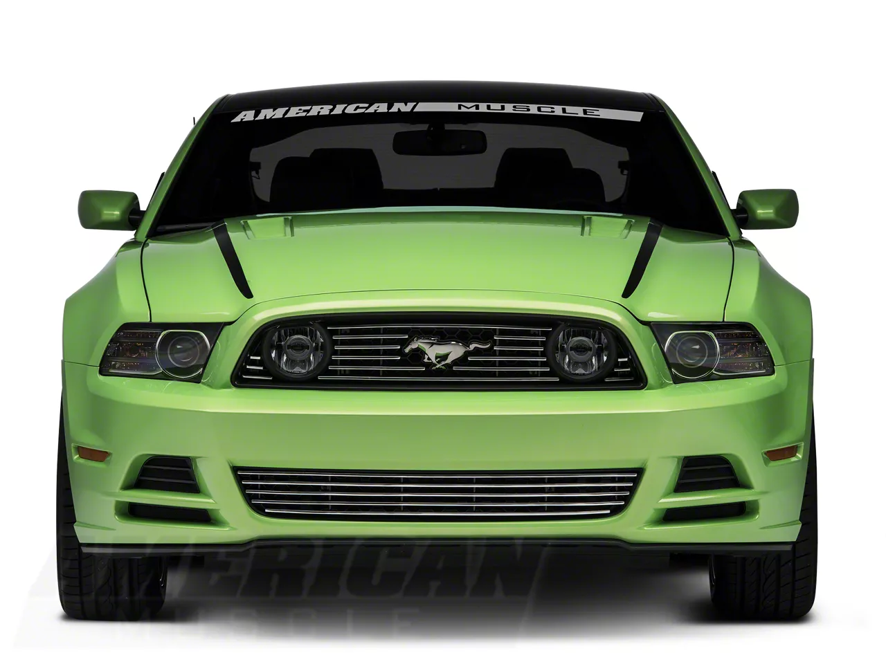 Modern Billet Mustang Grille; Polished polished-billet-grille-2013gt ...