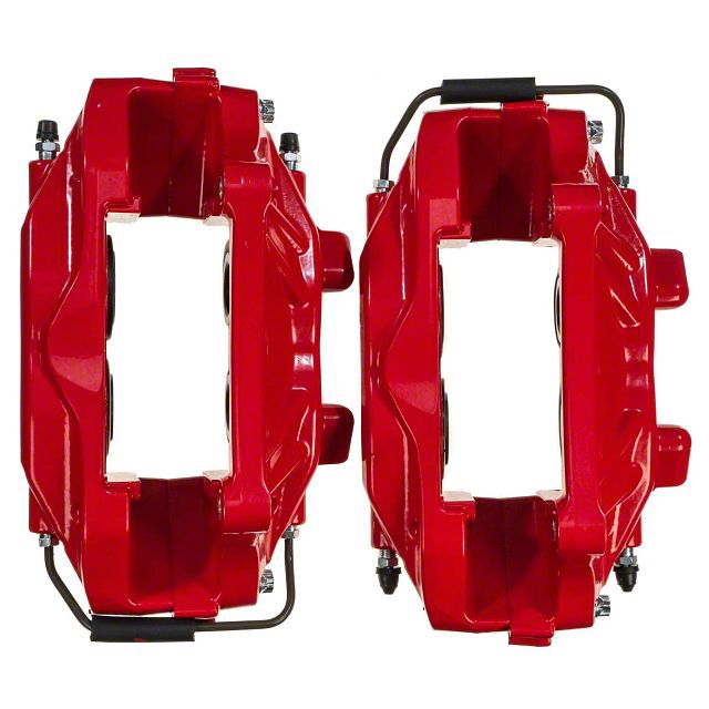 PowerStop Mustang Performance Front Brake Calipers; Red S5128 (11-14 ...