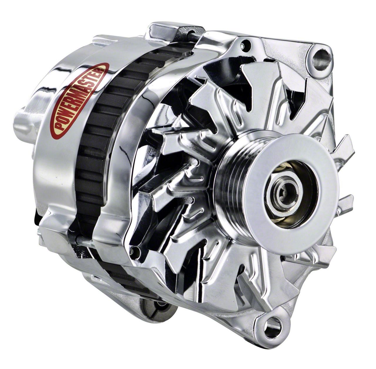 Powermaster Camaro CS130 Style Saddle Mount Alternator with 6-Groove ...