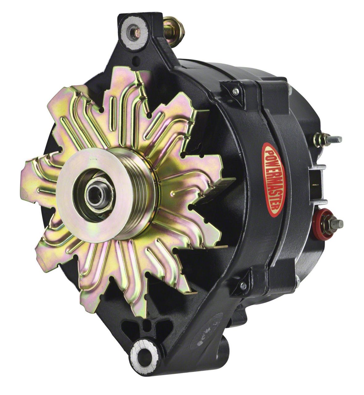 Powermaster Mustang 1G Style Oversize Large Frame Mount Alternator with ...