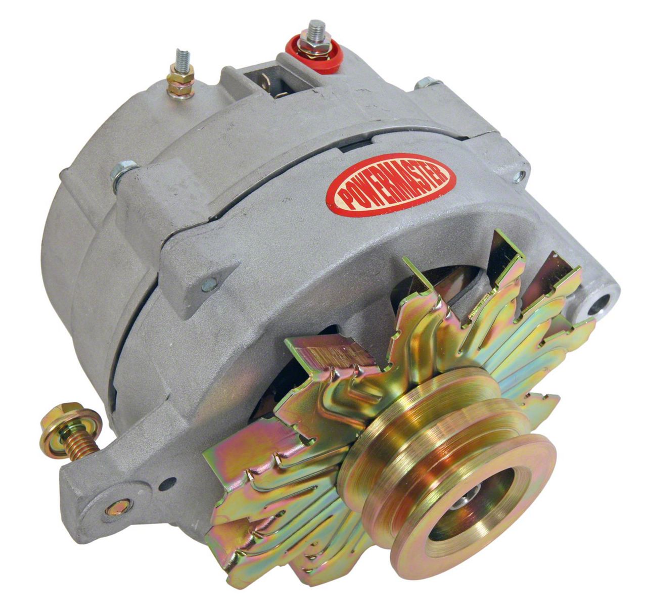 Powermaster Mustang 1G Style Oversize Large Frame Mount Alternator with ...