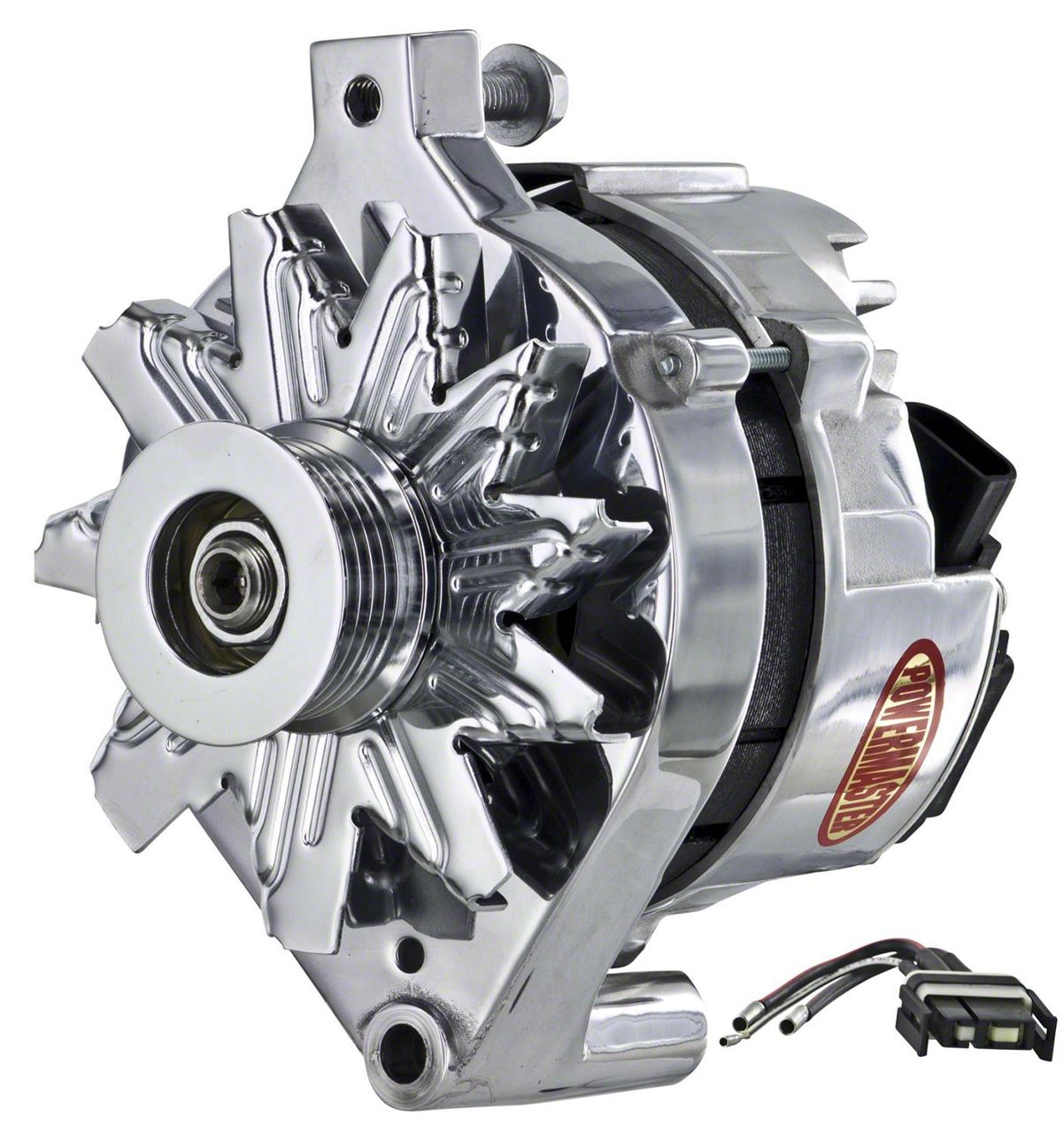 Powermaster Mustang 2G Style OE Look Alternator with 6-Groove Pulley ...