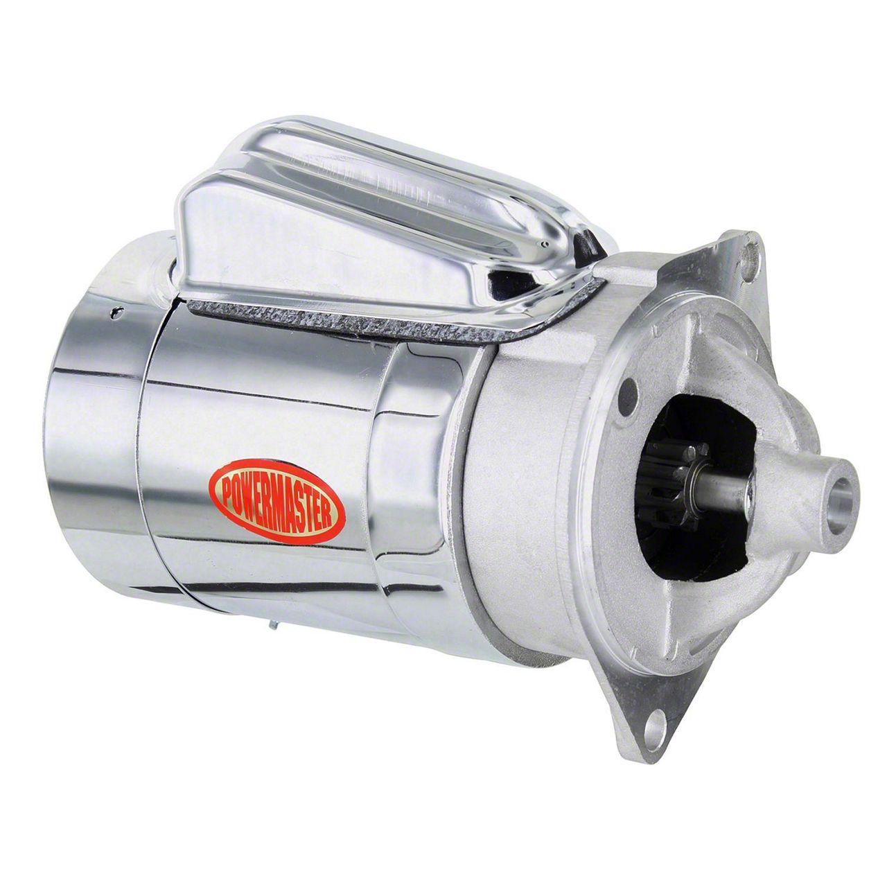 Powermaster Mustang Original Look Hi-Torque Starter; 164-Tooth; Chrome ...