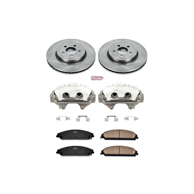 PowerStop Charger OE Replacement Brake Rotor, Pad and Caliper Kit ...