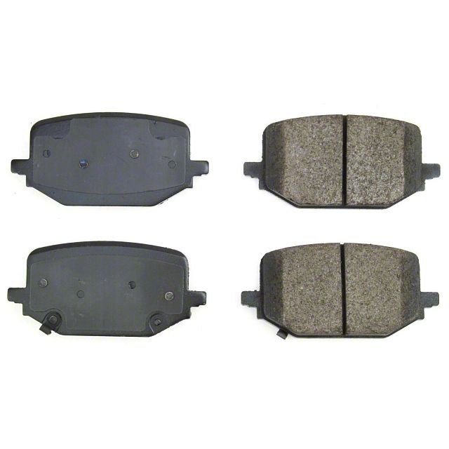 PowerStop Mustang Z16 Evolution Clean Ride Ceramic Brake Pads; Rear ...