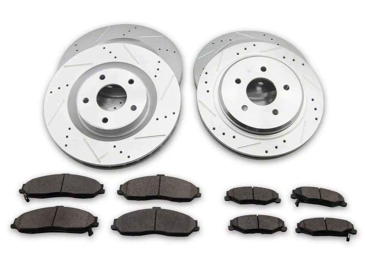 PowerStop Corvette Z23 Evolution Sport Brake Rotor and Pad Kit; Front ...