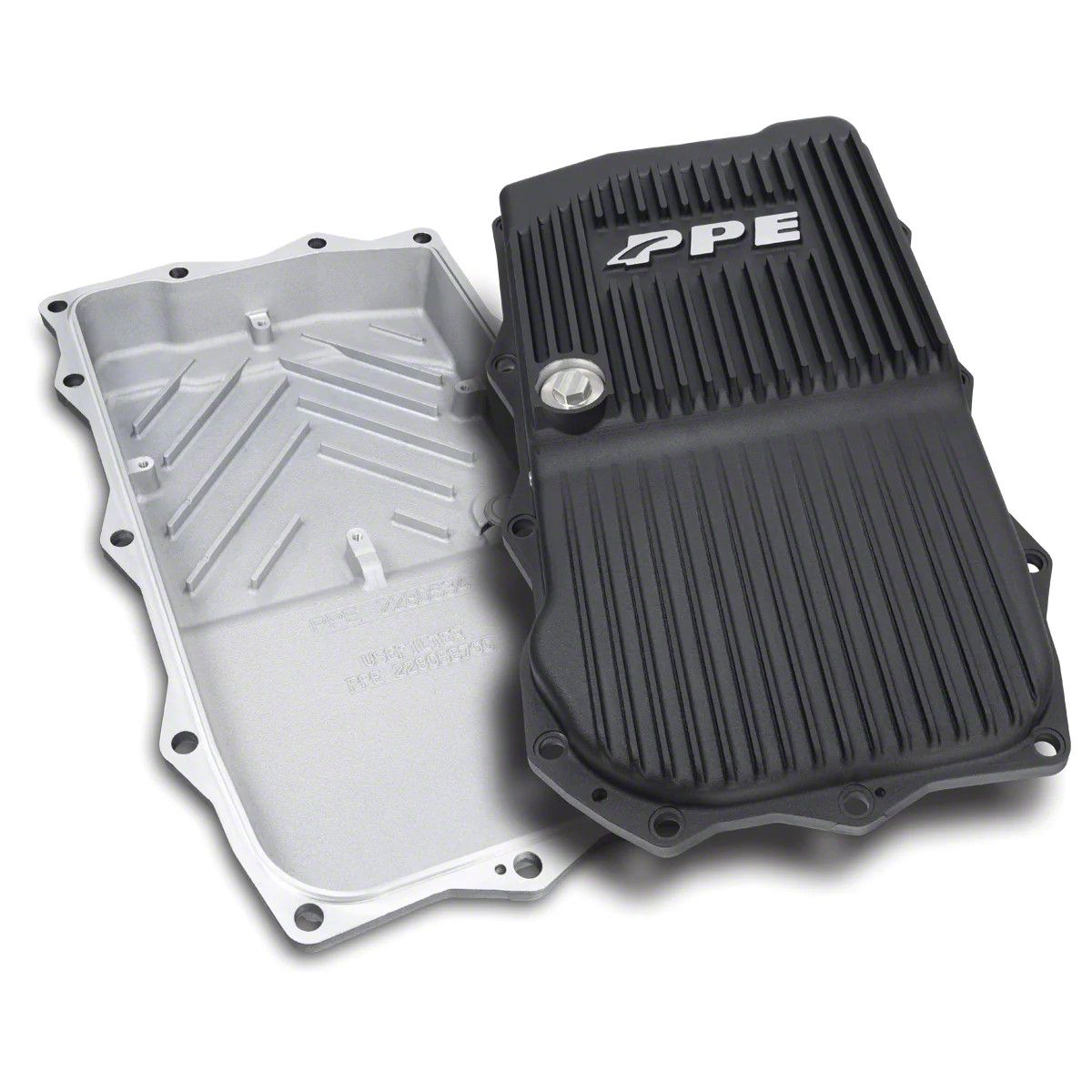 PPE Charger Heavy-Duty Cast Aluminum Transmission Pan; Black 228053420 ...