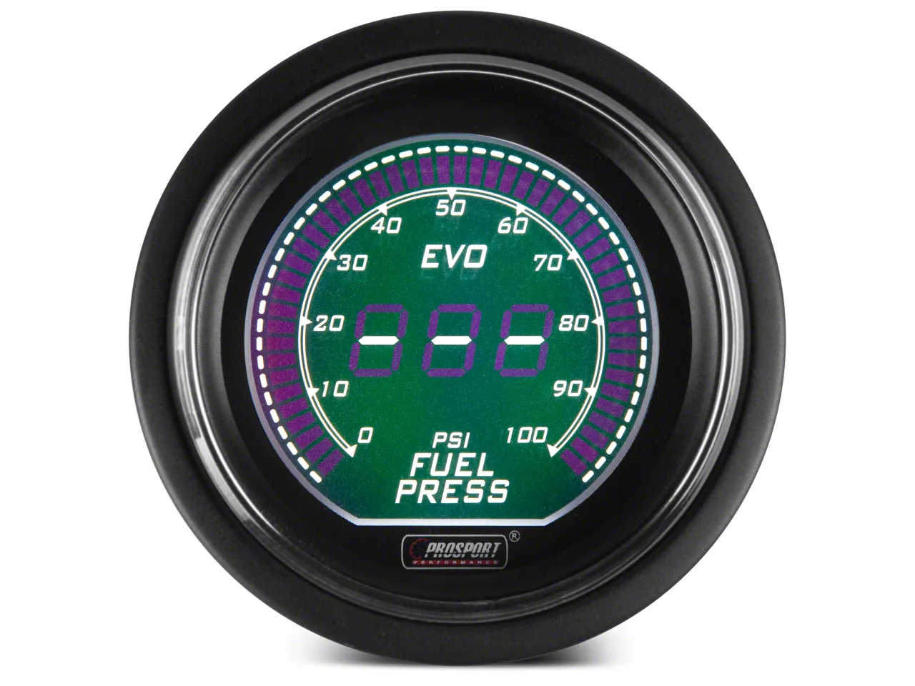 Prosport Charger 52mm EVO Series Digital Fuel Pressure Gauge ...