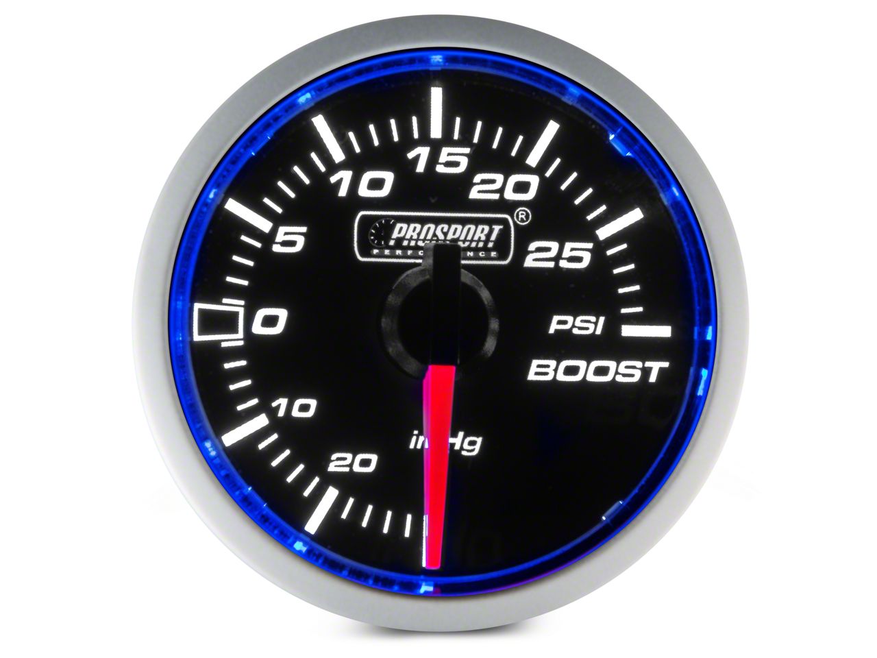 Prosport Charger 52mm Performance Series Boost Gauge; Electrical; 30 ...