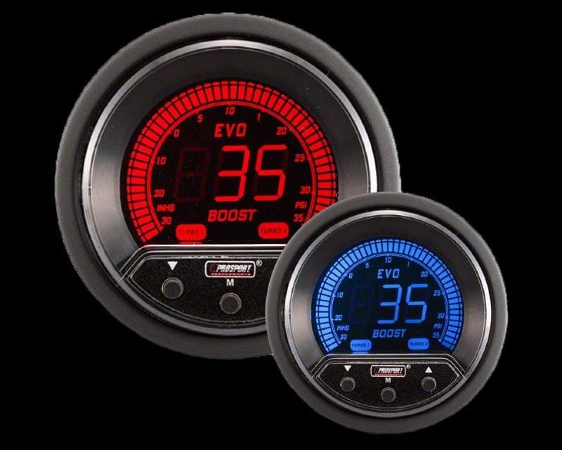 Prosport Mustang 52mm EVO Series Boost Controller/Boost Gauge Combo ...