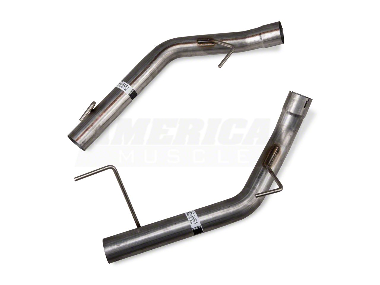 Pypes Mustang Mid-Muffler Cat-Back Exhaust System SFM66 (05-10 Mustang ...