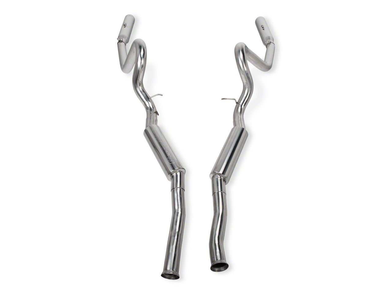 Pypes Mustang Pype-Bomb Cat-Back Exhaust System with Polished Tips ...